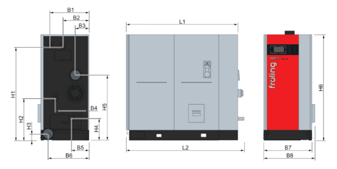 Nestro | Fröling PE1e pellet 45-60 kW